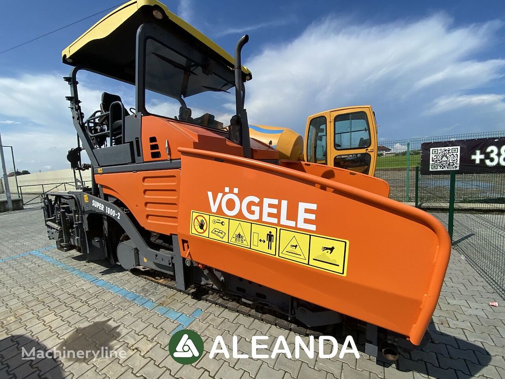 Vögele Super 1800-2 asfaltni finišer guseničar