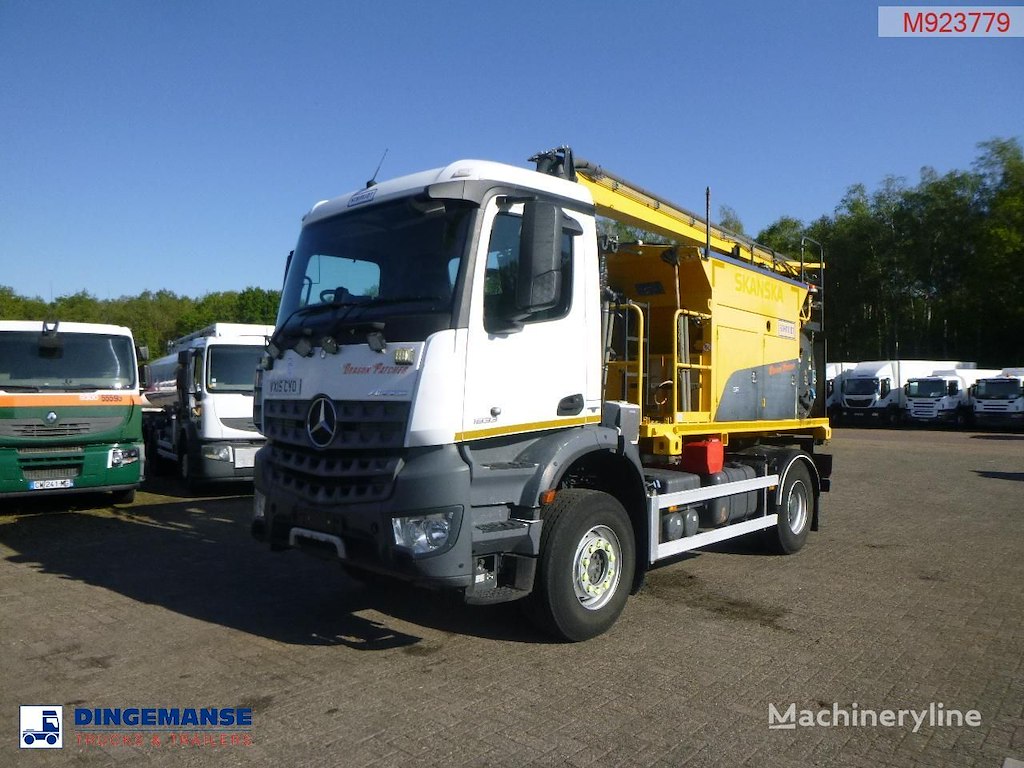 Mercedes-Benz Arocs 1833 4x2 Euro 6 RHD road patcher / bitumen spreader prskalica bitu-emulzije