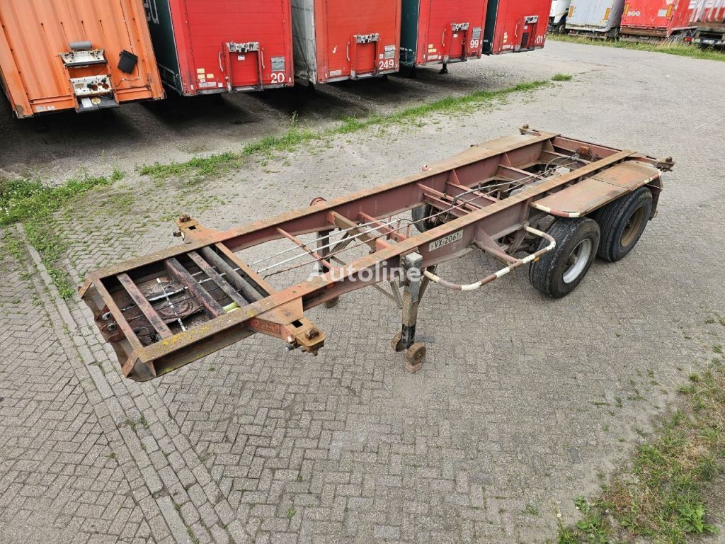 Pacton 20FT - BPW - Steelspring poluprikolica za prevoz kontejnera