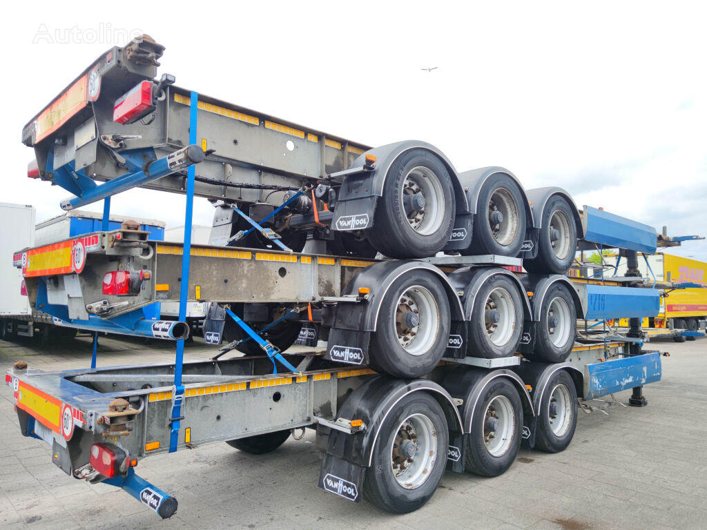 Van Hool A3C002 3 Axle ContainerChassis 40/45FT - Galvinised Chassis - 44 poluprikolica za prevoz kontejnera