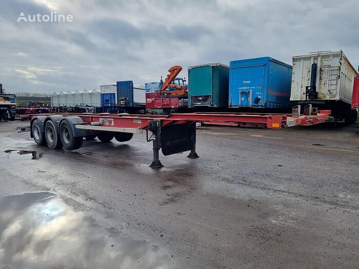 Desot 3 AXLE LIGHT WEIGHT 40 FT CONTAINER CHASSIS BPW DRUM poluprikolica za prevoz kontejnera