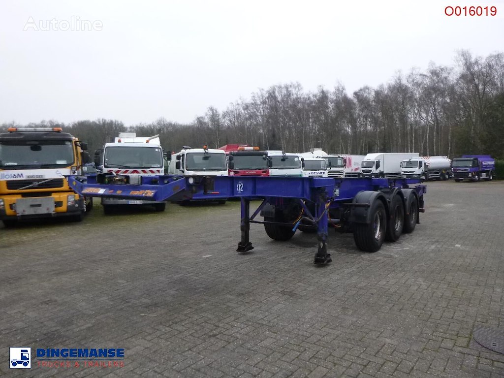 Dennison Container trailer 20-30-40-45 ft poluprikolica za prevoz kontejnera