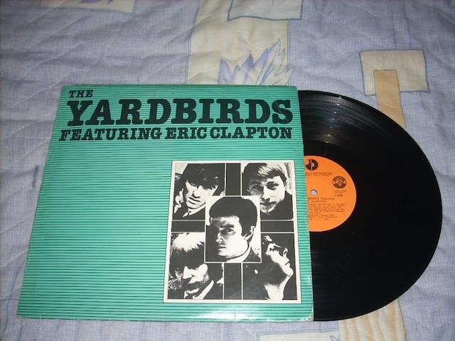 The Yardbirds Featuring Eric Clapton LP Jugodisk 1982.