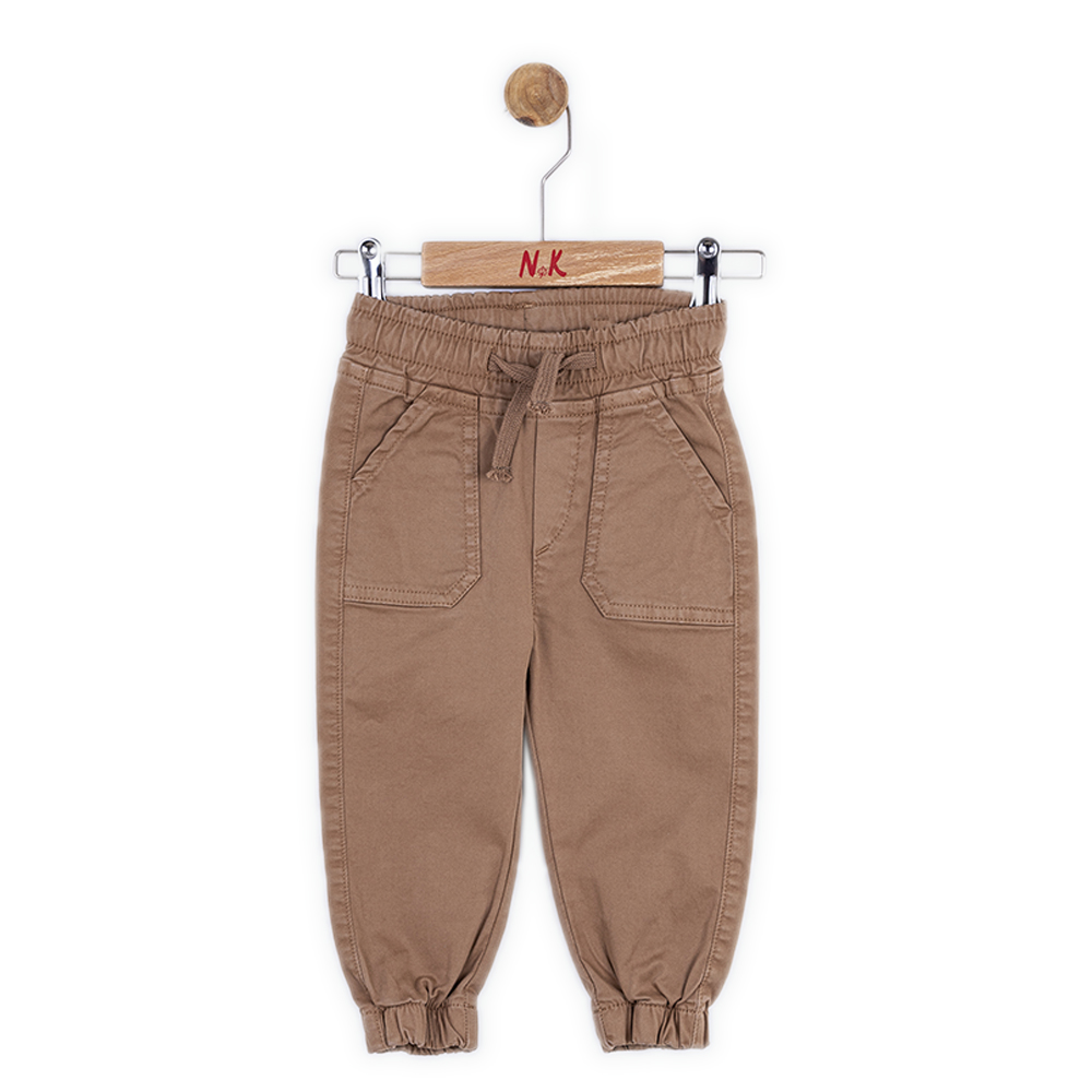 Nk kids pantalone za bebe dečake braon Z2365701