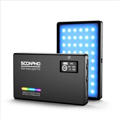 LED RGB Reflektor Soonpho P10 Svetlo za Kameru