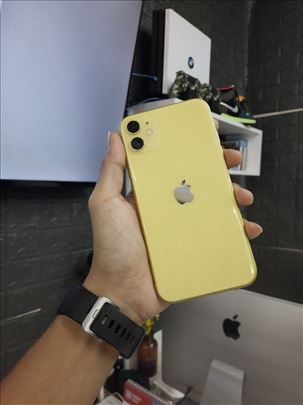 iPhone 11 64GB Yellow Sim Free novo 100% BH