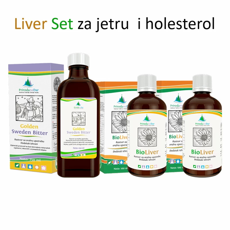 Set za čišćenje jetre, portalne vene i regeneraciju metabolizma
LIVER SET ZA ČIŠĆENJE JETRE