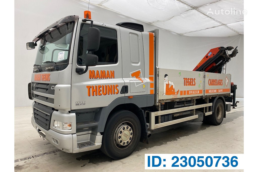 DAF CF85.410 kamion s ravnom platformom