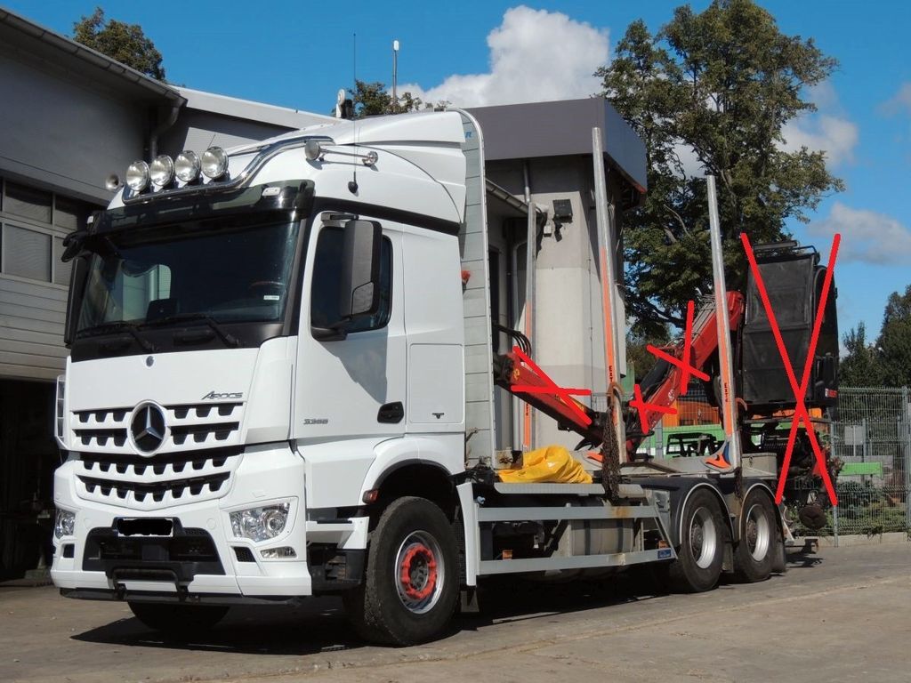 Mercedes-Benz Arocs 3358 Holztransporter kamion za prevoz drva