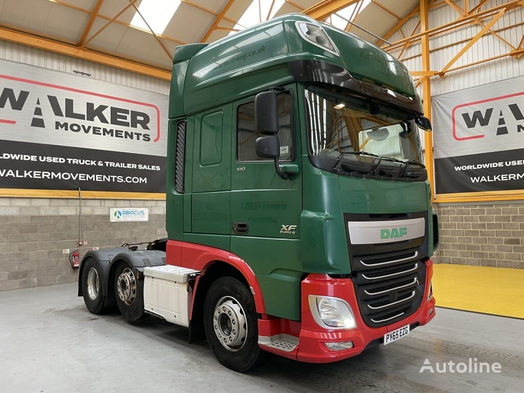 DAF XF106 510 SUPERSPACE *EURO 6* 6X2 TRACTOR UNIT – 2016 – PY65 EZG tegljač