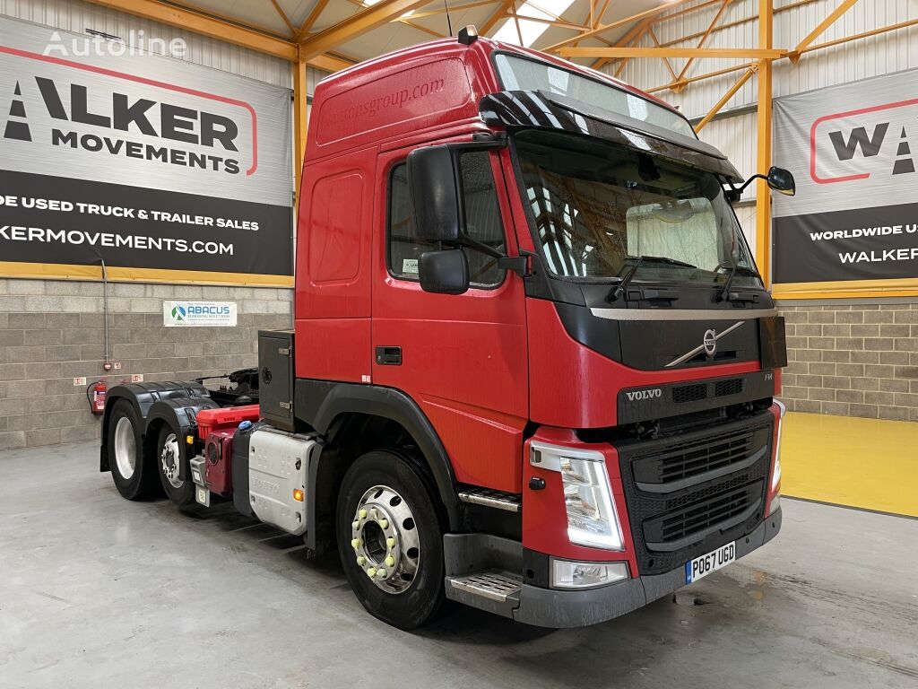 Volvo FM 450 GLOBETROTTER *EURO 6* ADR SPEC 6X2 TRACTOR UNIT – 2017 – tegljač