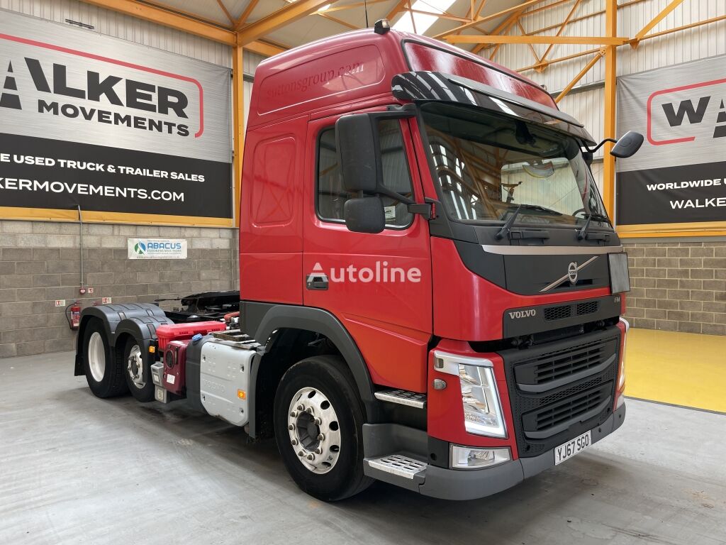 Volvo FM 450 GLOBETROTTER *EURO 6* ADR SPEC 6X2 TRACTOR UNIT – 2017 – tegljač