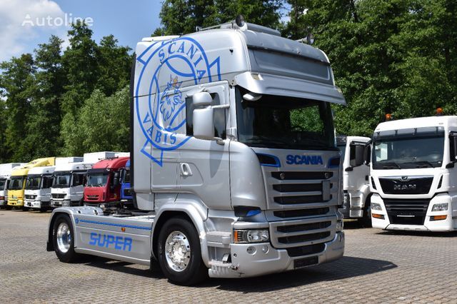 Scania R 580 V8 Topline/Retarder,2-Kreis-Hydr.Navi,Voll tegljač