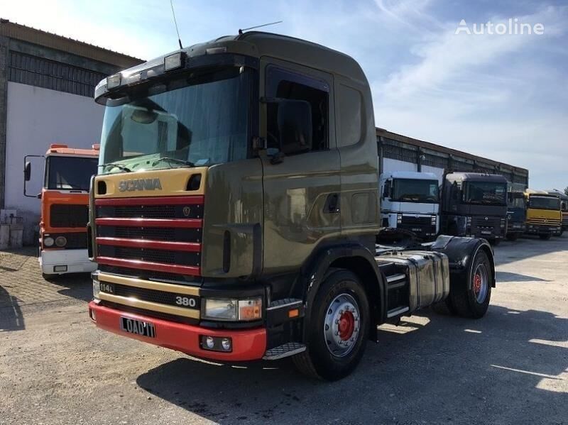 Scania 114L 380 Full steel suspension tegljač