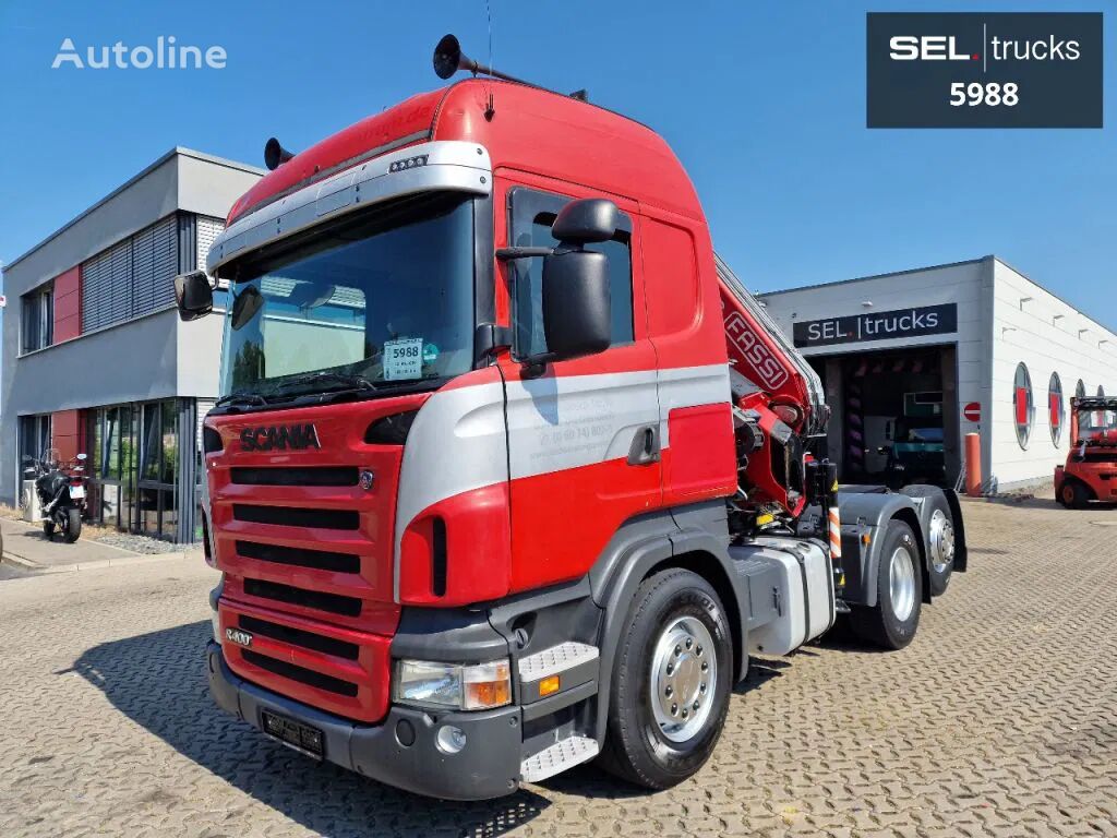 Scania R400 LA6X2*4MNA Retarder / FASSI / Lenkachse / Liftachse tegljač