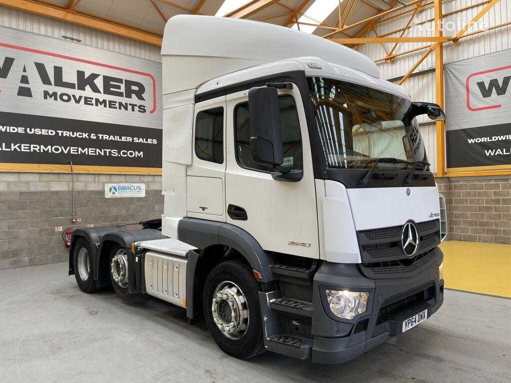 Mercedes-Benz ACTROS 2540 *EURO 6*, 6X2 TRACTOR UNIT – 2014 – YP64 DMX tegljač