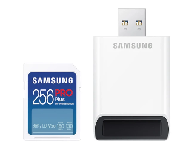 Samsung 256GB Pro Plus (MB-SD256SB) memorijska kartica SDXC class 10+čitač kartica
