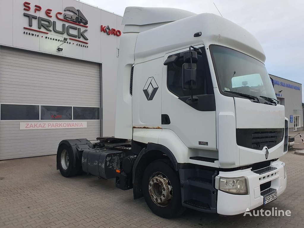 Renault PREMIUM 420 Steel /Air, Manual, EURO 3 tegljač