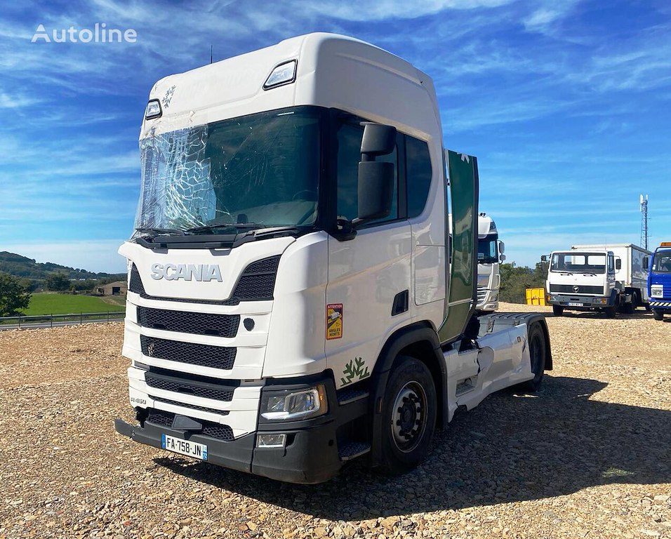 Scania R450 tegljač nakon udesa