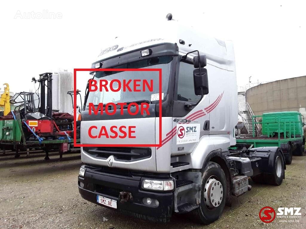 Renault Premium 420 DCI bad motor pas bien tegljač