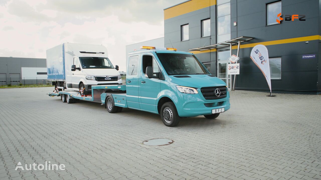 Novi Mercedes-Benz Sprinter 519 SATTELZUGGESPANN BFZ XL-Liner tegljač + poluprikolica autotransportera