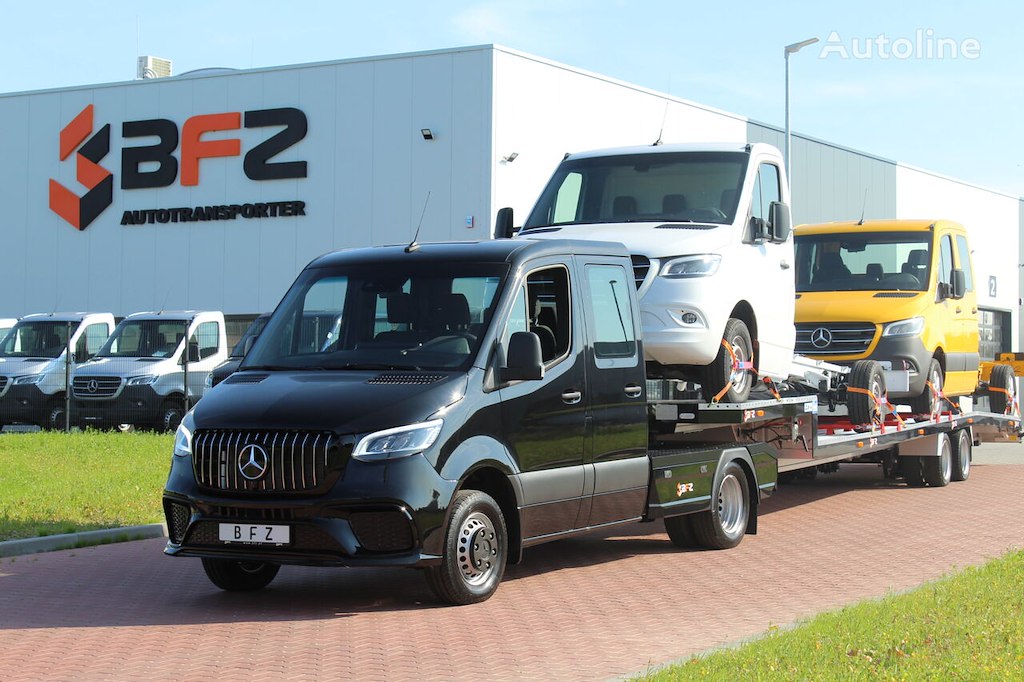 Novi Mercedes-Benz Sprinter 519 SATTELZUGGESPANN BFZ X-Liner tegljač + poluprikolica autotransportera