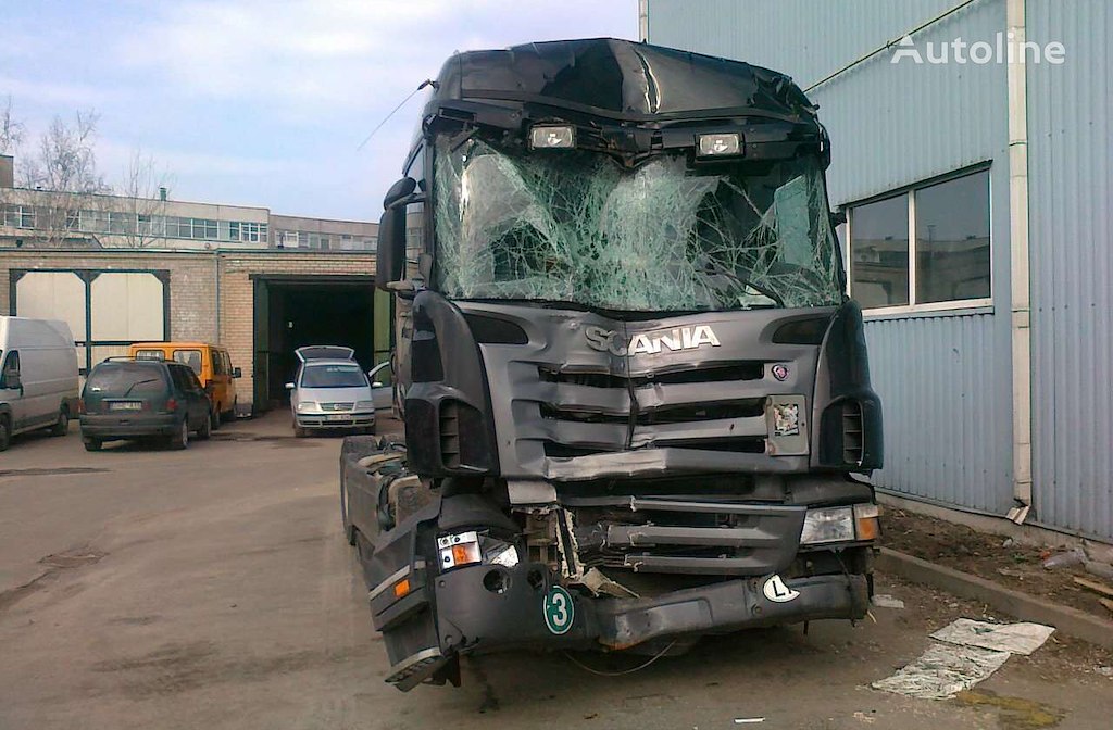 Scania R tegljač nakon udesa
