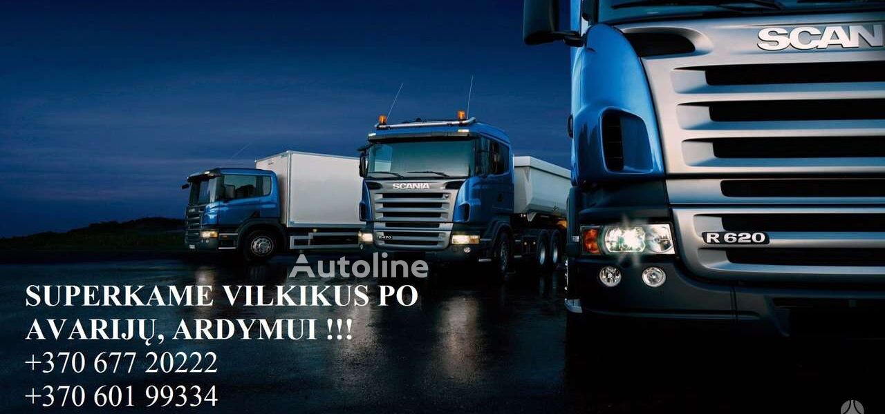 Scania 124 tegljač po rezervnim delovima