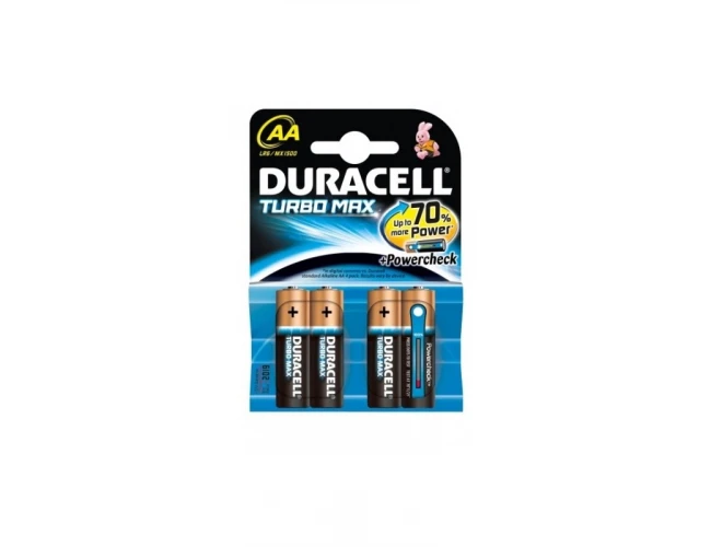 Duracell Turbo Max AA/LR6 3+1 baterije AA