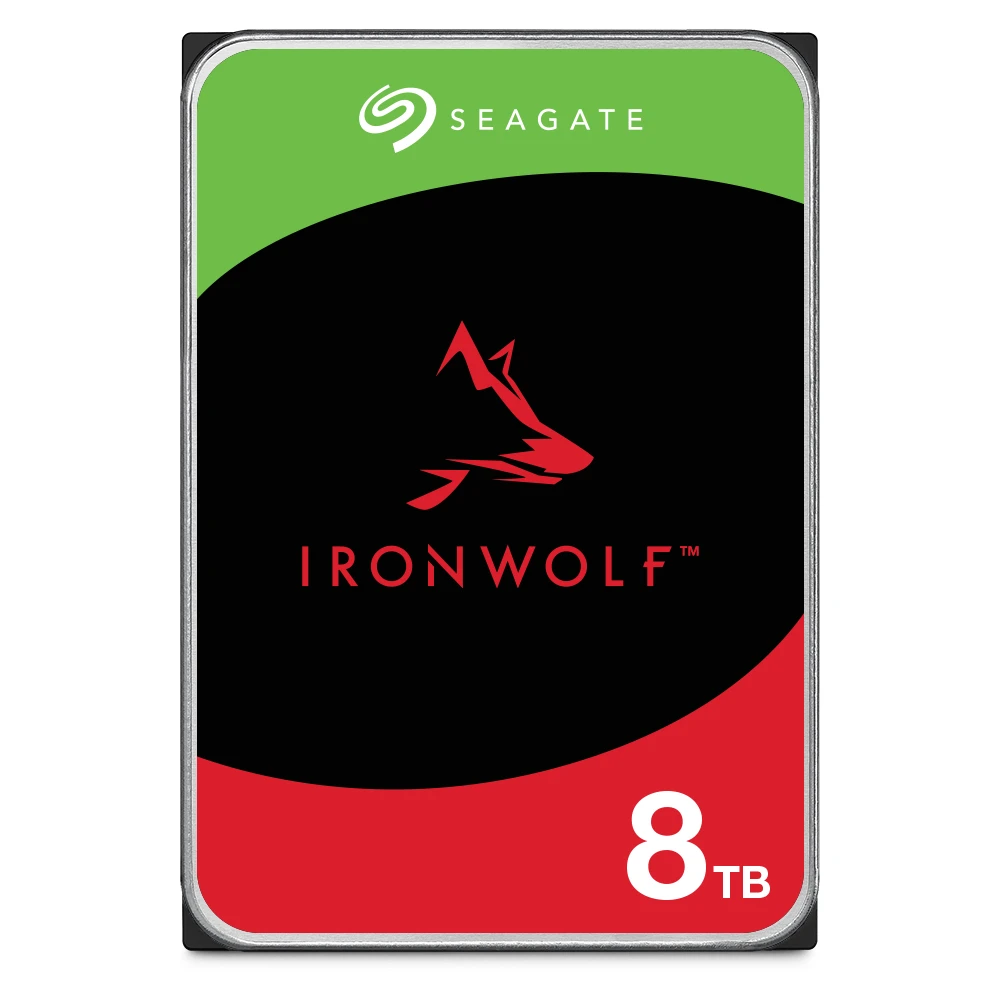 Seagate 8TB 3.5" SATA III IronWolf (ST8000VN004) 7200RPM 256MB NAS hard disk