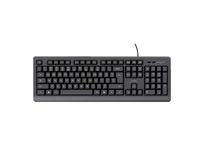 Trust Basic (24639) žična US tastatura crna