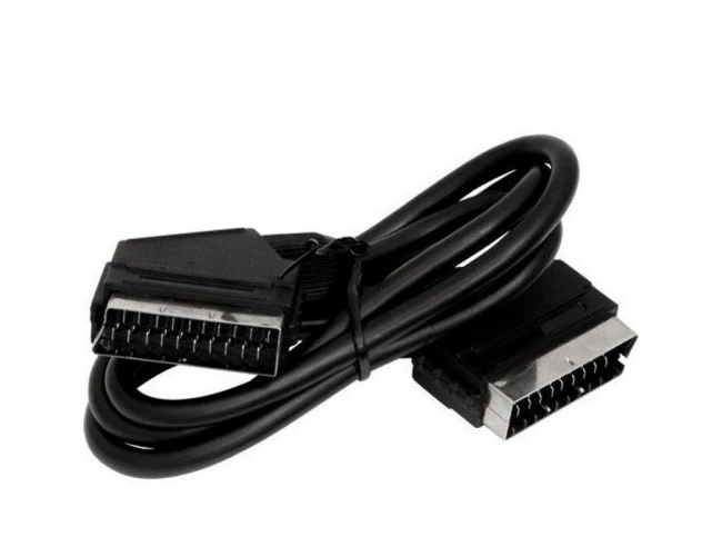 E-Green (OST03941) kabl Scart (Muški) na Scart (Muški) 1.5m crni