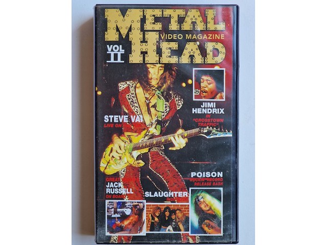 Metalhead Video Magazine Vol 2 Jimi Hendrix Posion