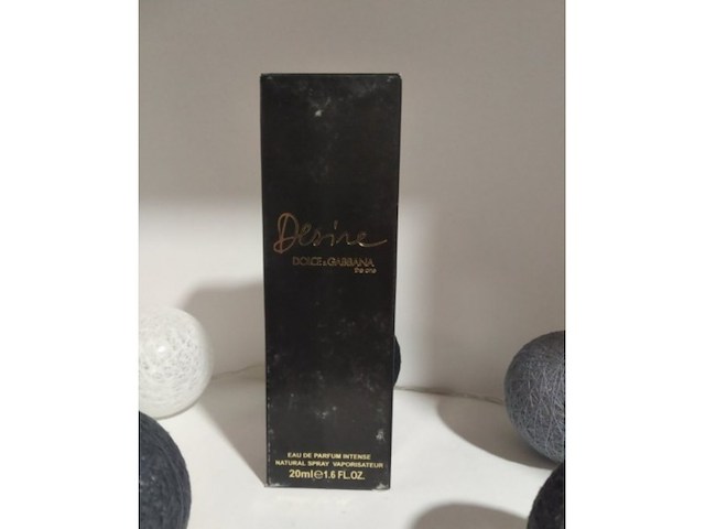 Desire Dolce Gabbana ženski parfem 20 ml
