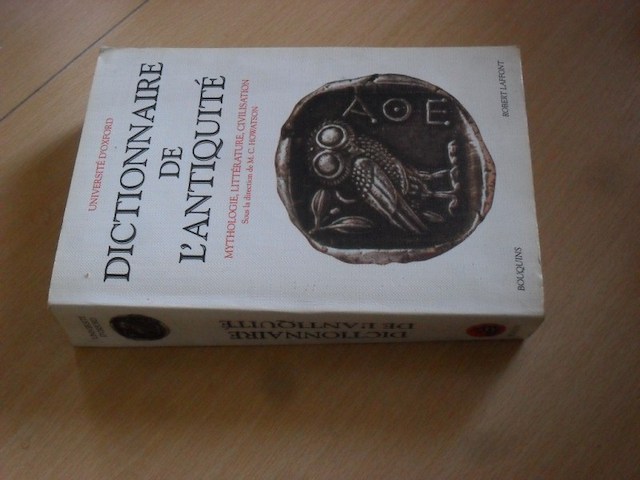 Dictionnaire de l antiquite-mythology-litterature-