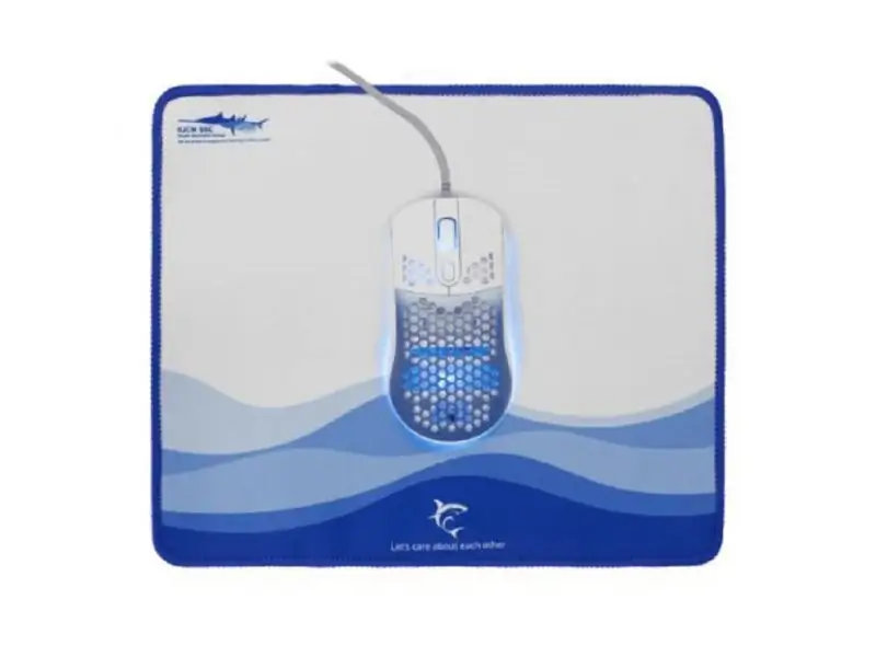 WHITE SHARK WS GMP 2201 MEGALODON, MOUSE + PAD (6357)