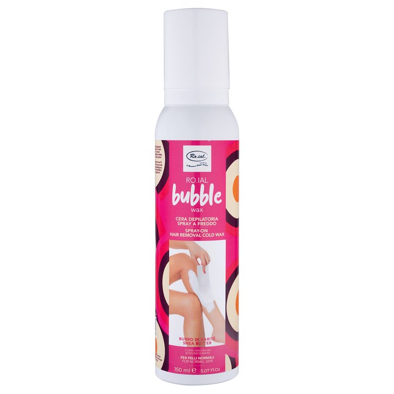 Vosak u peni za hladnu depilaciju ROIAL Bubble šea puter 150ml