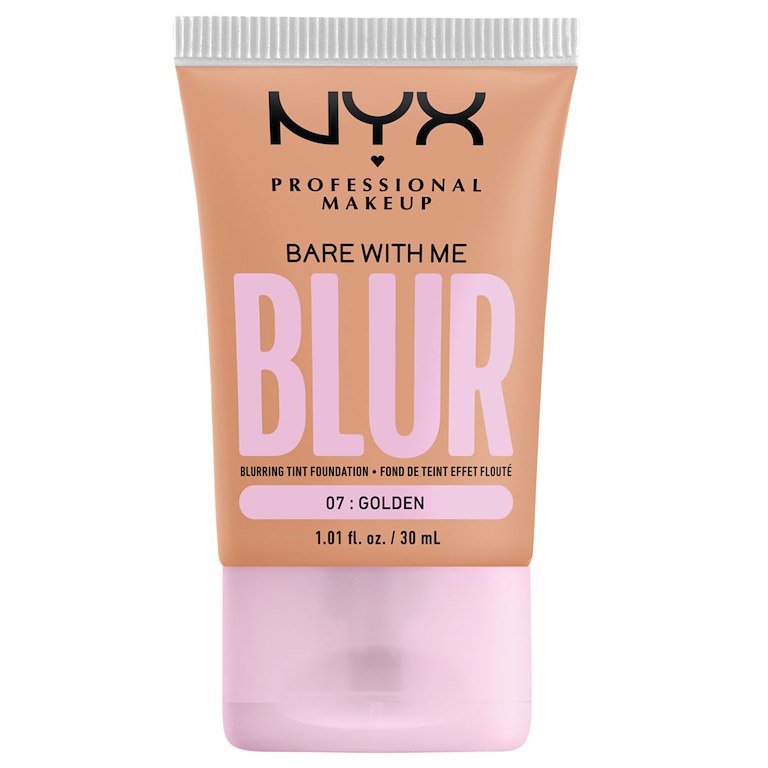 Tečni puder NYX Professional Makeup Bare With Me Blur BWMBT 30ml Golden 07