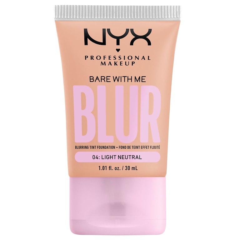 Tečni puder NYX Professional Makeup Bare With Me Blur BWMBT 30ml Light Neutral 04