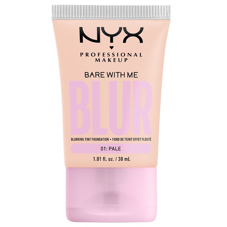 Tečni puder NYX Professional Makeup Bare With Me Blur BWMBT 30ml Pale 01