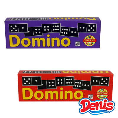 Domino klasični crni set od 28
