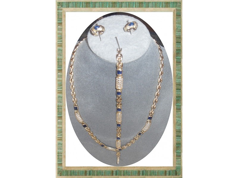 Zenski zlatni komplet 14K-585.