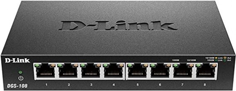 DLink Switch Unmanaged DGS-108GL E