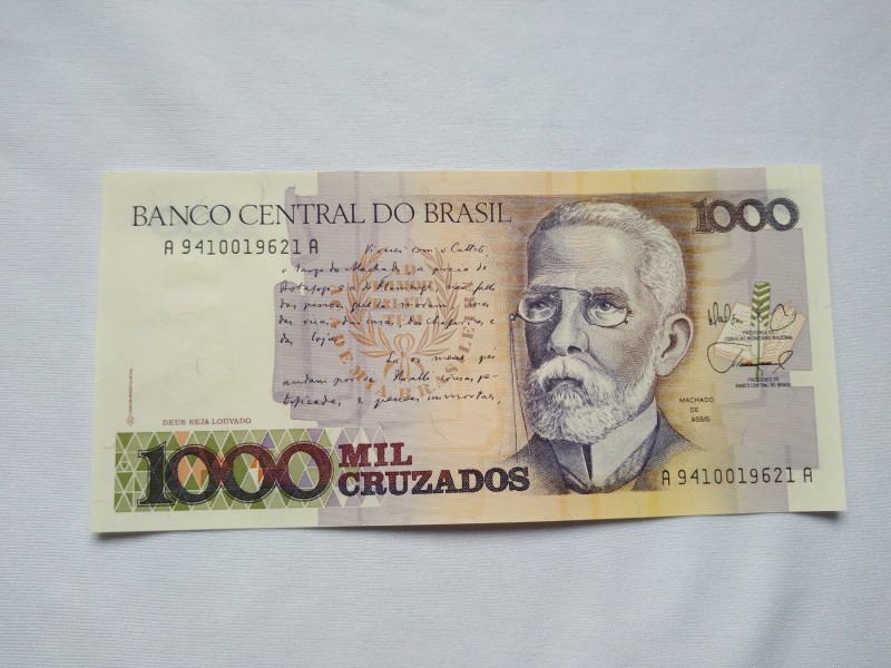 Brazil 1.000 cruzados,1987 god.UNC,AA,P 213