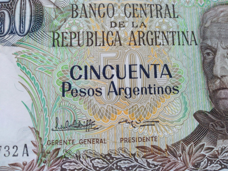 Argentina 50 pesos,1983 god. UNC,P 314