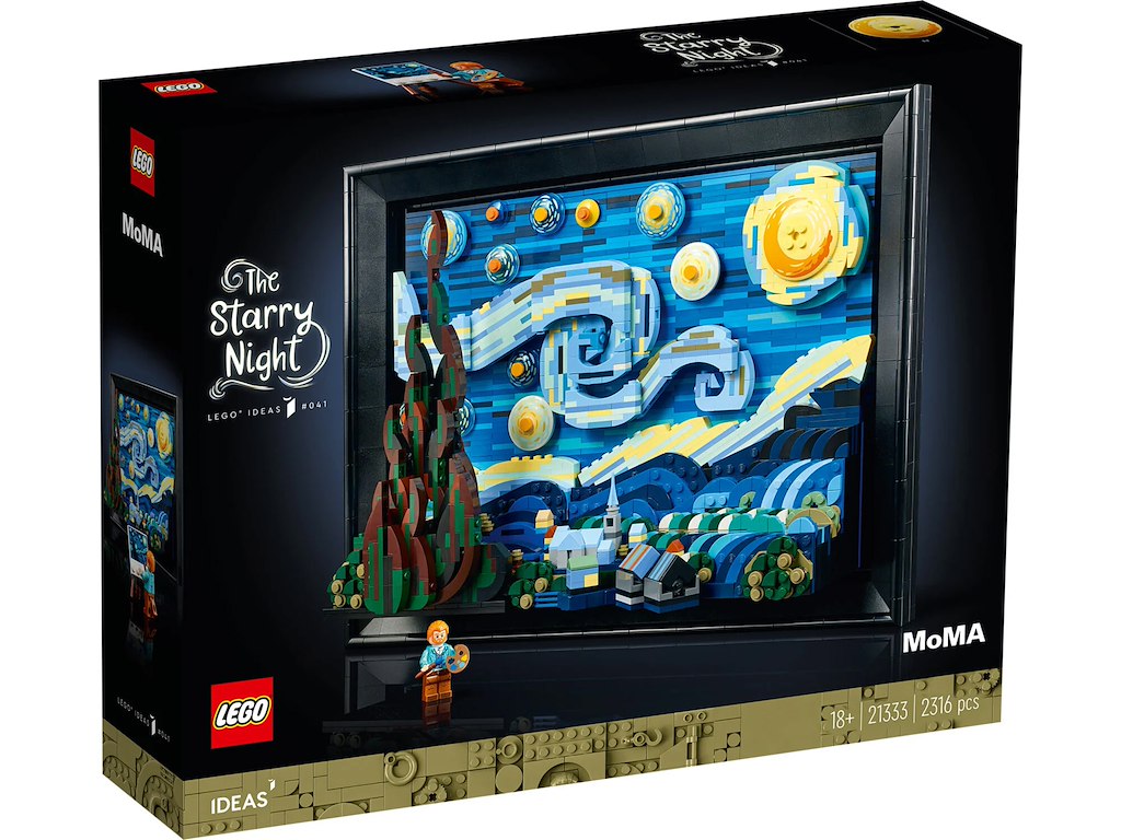LEGO Vinsent van Gog Zvezdana noć 21333