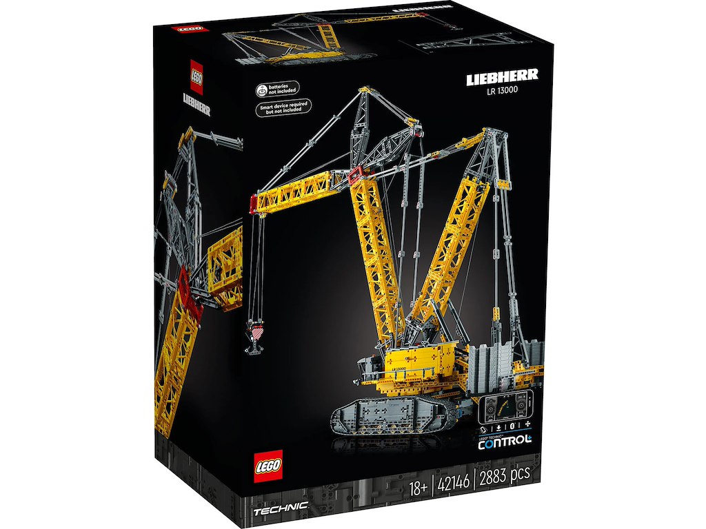 LEGO Liebherr LR 13000 kran guseničar 42146