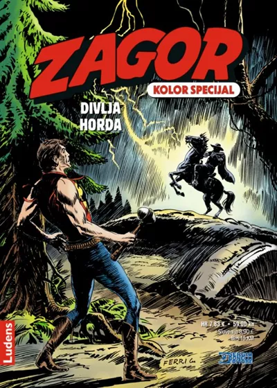 Ludens Zagor kolor specijal 9 – Divlja horda