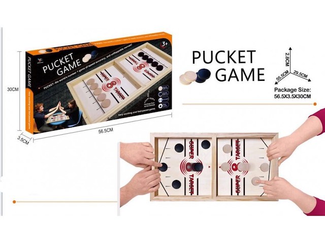 STONI HOKEJ DRUSTVENA IGRA - PUCKET GAME