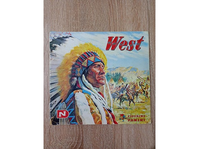 West - album za sličice - Panini - 1976